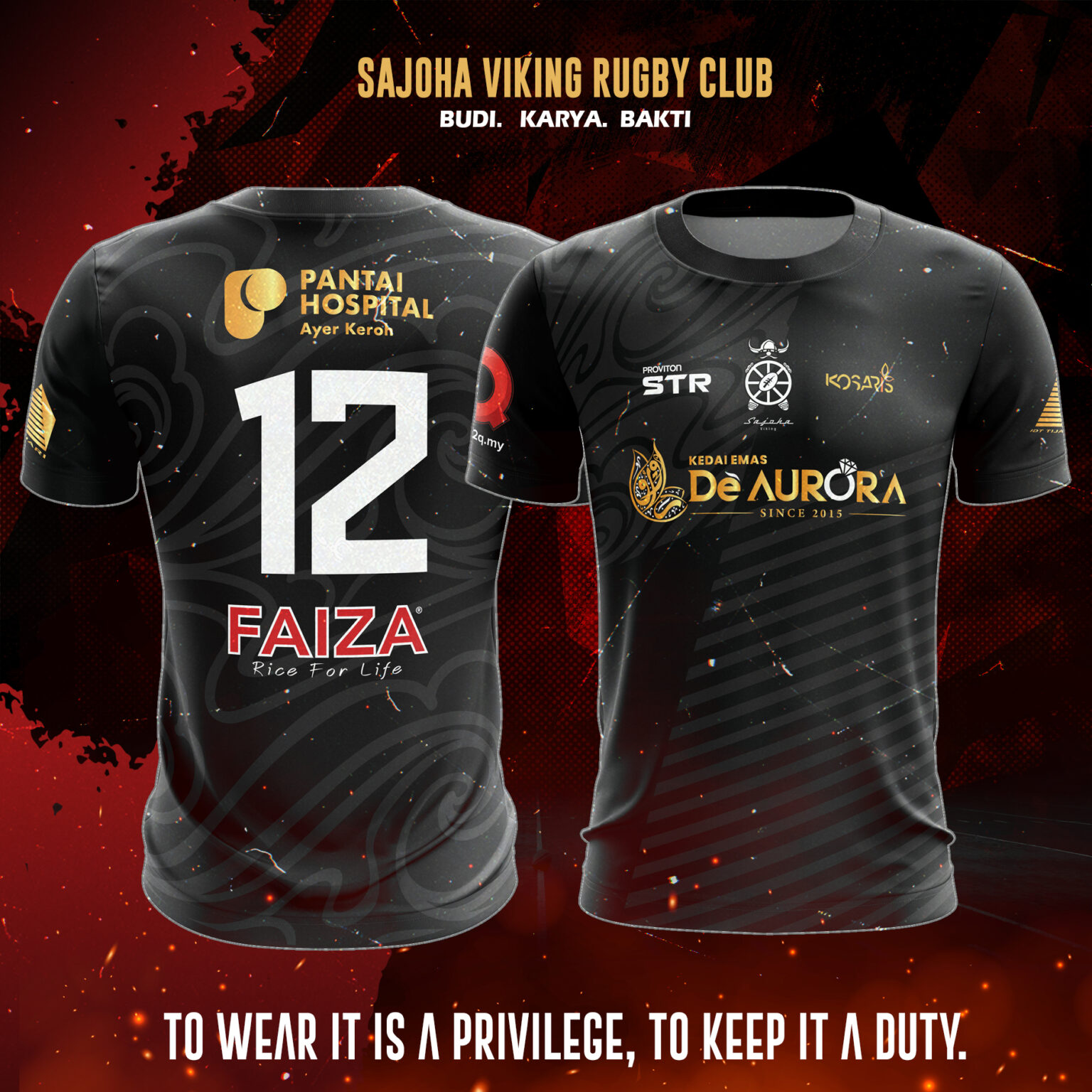 2023: Sajoha Viking Rugby Club x KOSARIS - SAJOHA VIKING RUGBY CLUB